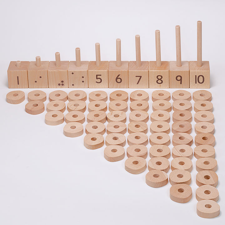 Natural Number Stacker - Early Years Direct