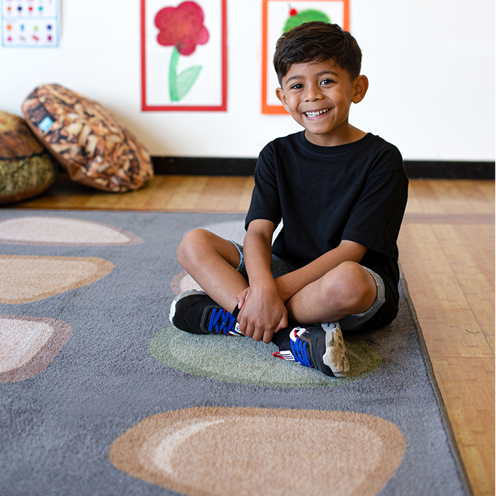 Pebbles Carpet - Early Years Direct