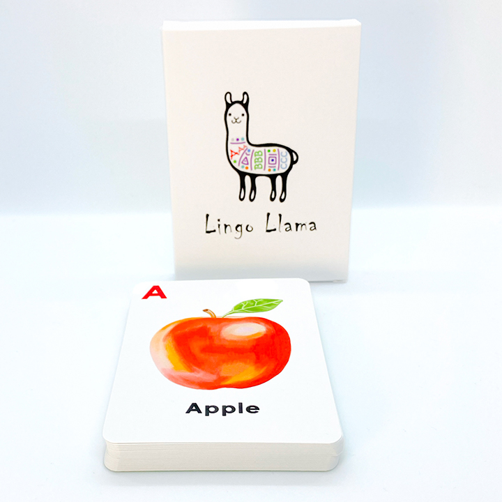 Lingo Llama ABC Flash Cards - English - Early Years Direct
