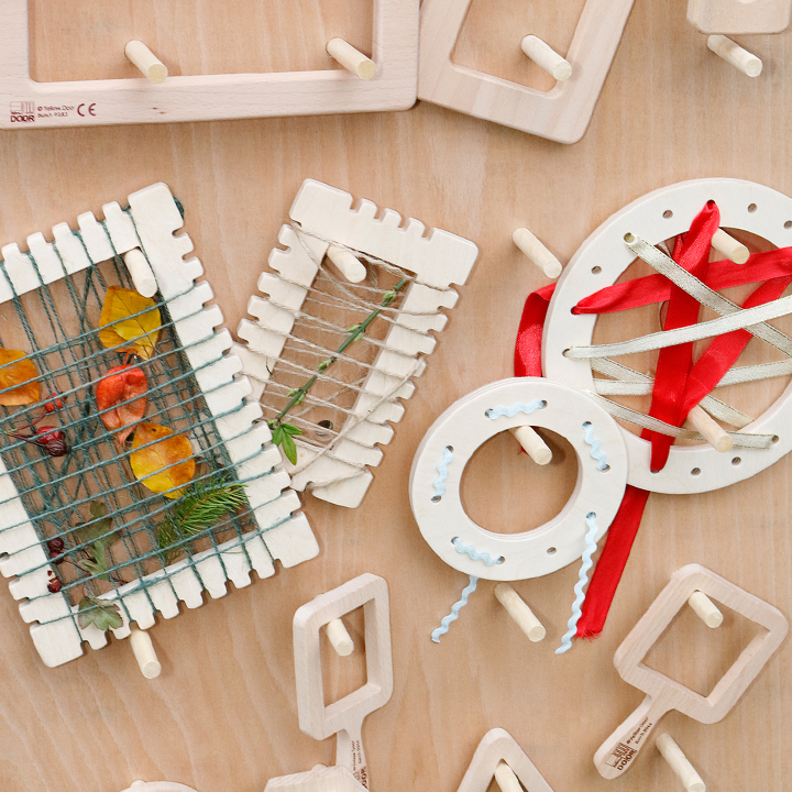Natural Weaving Frames - Early Years Direct