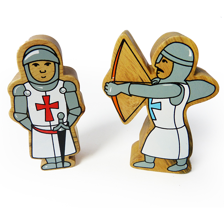 Wooden Knights - Early Years Direct