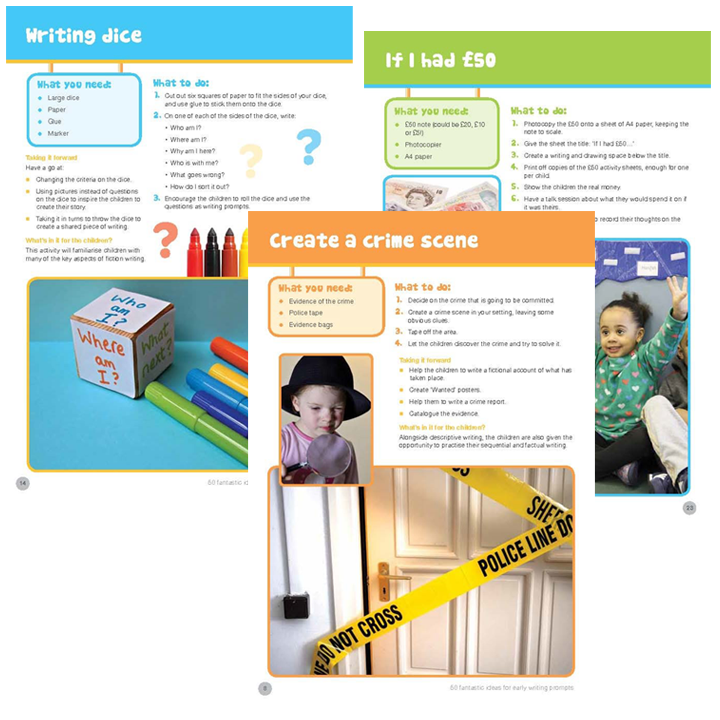 50 Fantastic Ideas for Early Writing Prompts - Early Years Direct