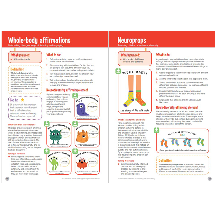 50 Fantastic Ideas for Supporting Neurodiversity - Early Years Direct