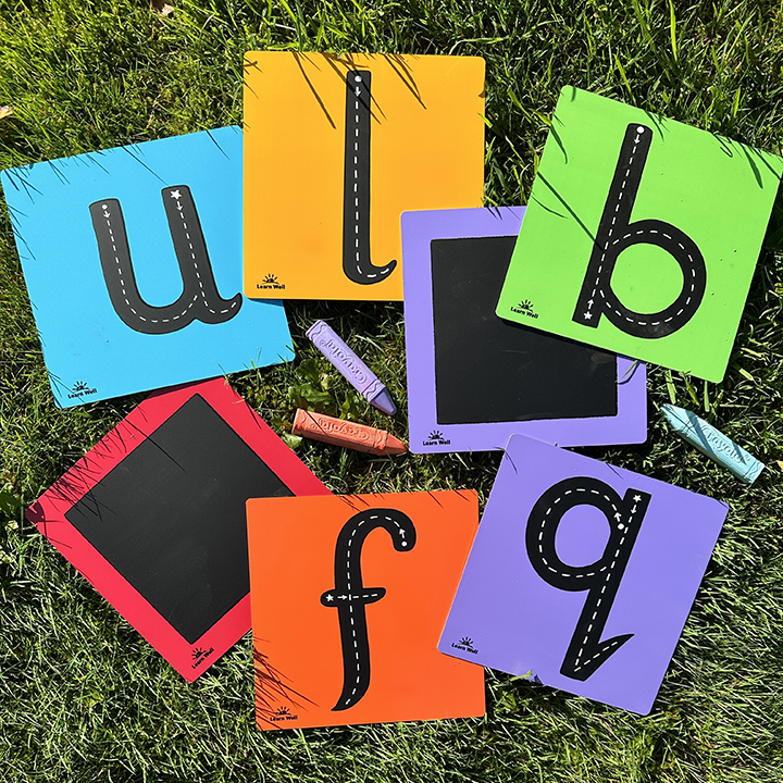 Alphabet Chalk Board and Start Big, Stay Big Set - Early Years Direct