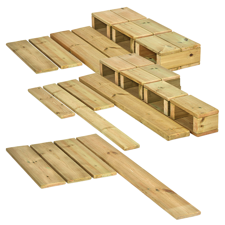 Wooden Balance Set - Early Years Direct