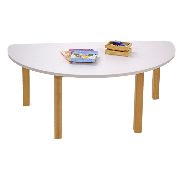 Half circle table store
