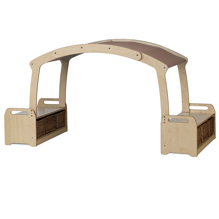 Den with Storage Benches - Early Years Direct